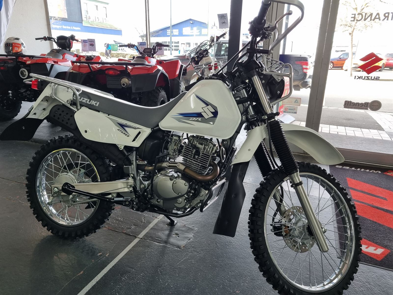 Suzuki DR200SE 2024 - Heartland Suzuki Motorcycles Sales Servicing Parts Timaru