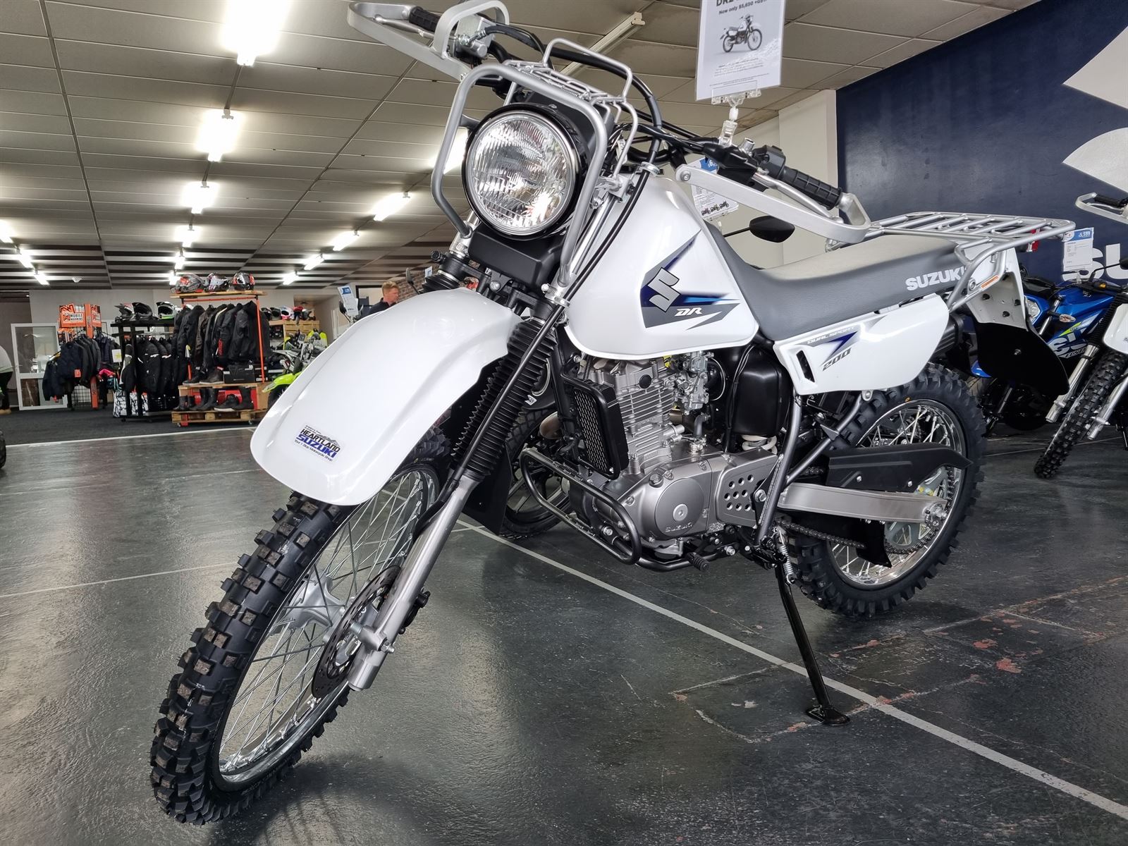 Suzuki DR200SE 2024 - Heartland Suzuki Motorcycles Sales Servicing Parts Timaru